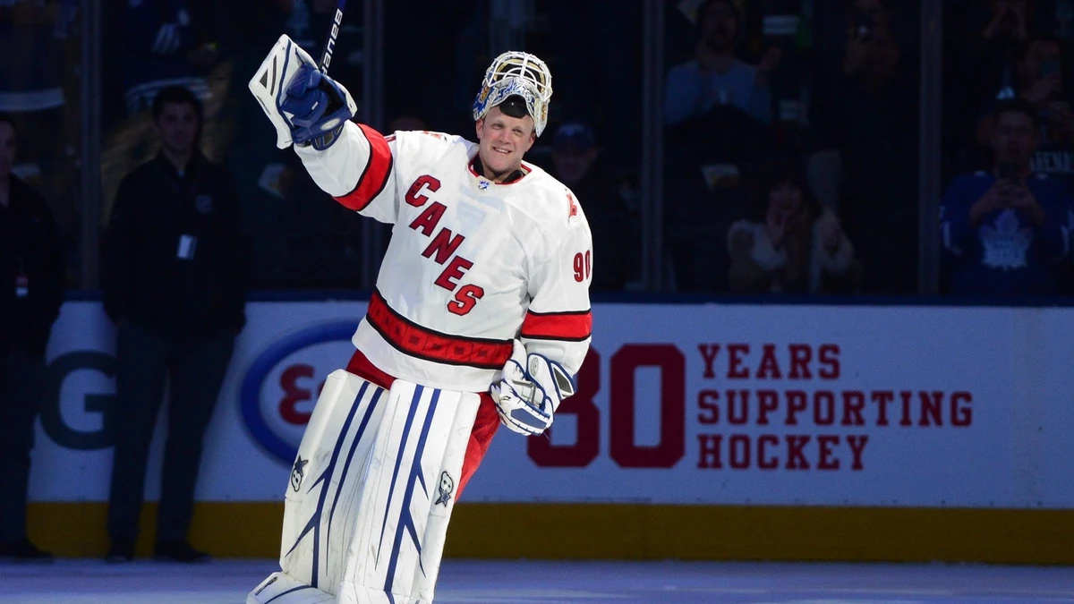 Das späte Karriere-Highlight des David Ayres bei den Carolina Hurricanes