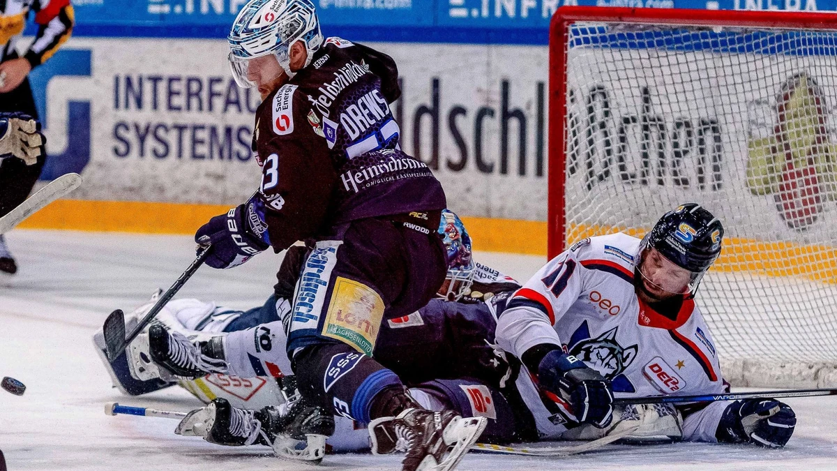 Dresdner Eislöwen spielen gegen Ravensburg Towerstars um den Aufstieg