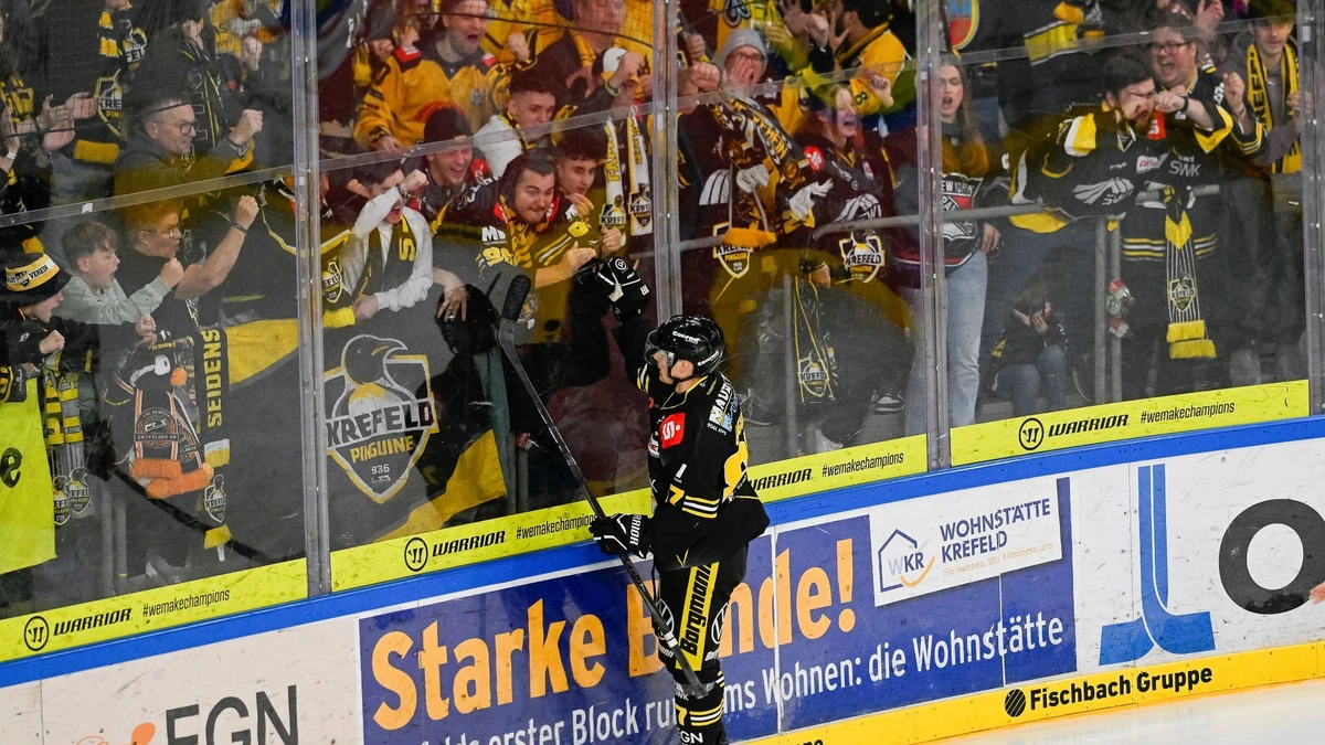 Krefeld Pinguine gewinnen Spitzenspiel gegen EV Landshut
