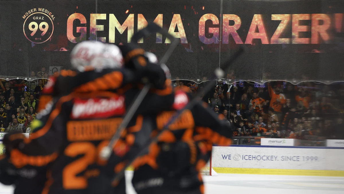 Graz 99ers starten mit Sieg in die ICEHL-Finalserie