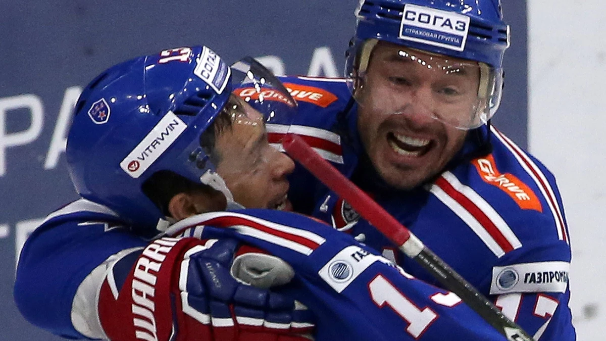 Datsyuk trifft 5 Sekunden vor dem Ende - SKA St. Petersburg mit ...