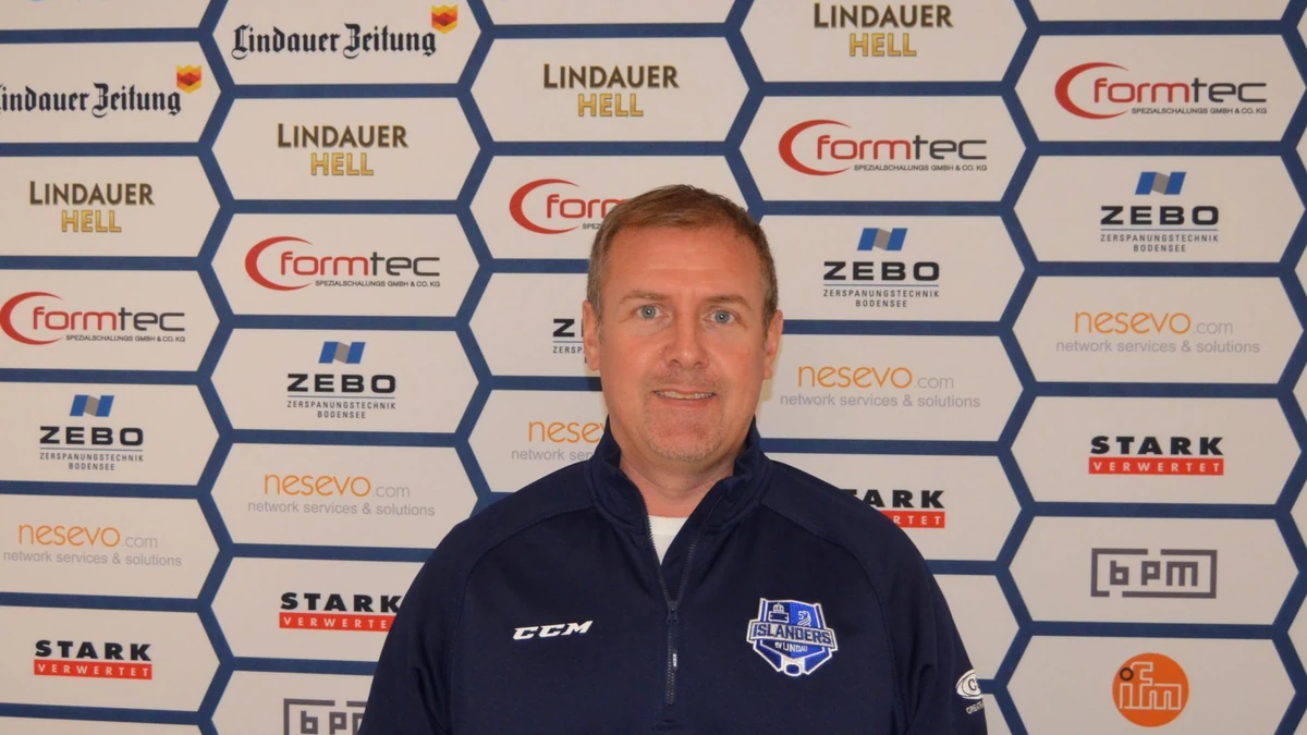 John Sicinski ist neuer Trainer der EV Lindau Islanders